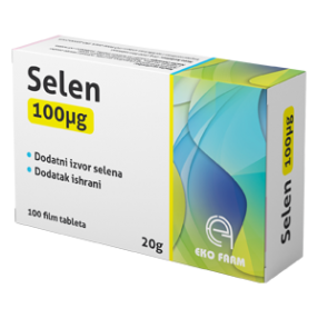 Selen 100 mcg film tablete